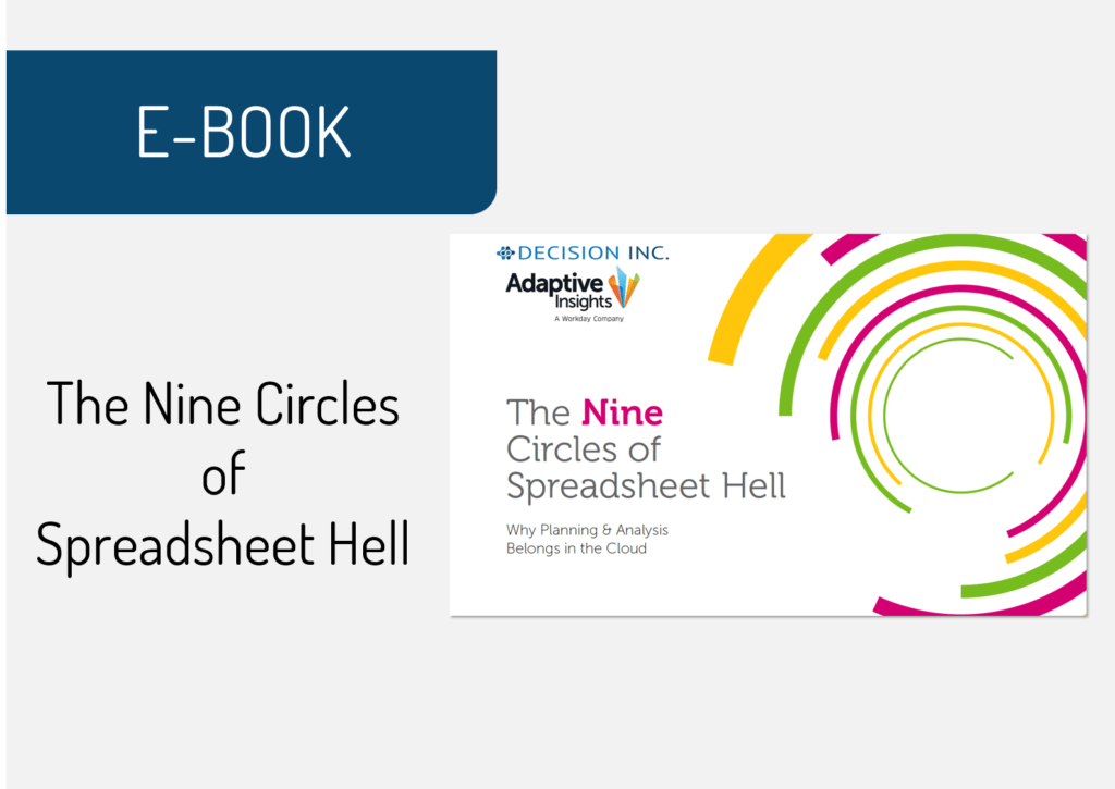 Spreadsheets - The Nine Circles of Spreadsheet Hell | Decision Inc.