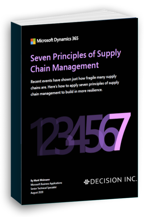 Seven Principles of Supply Chain Management | Decision Inc.