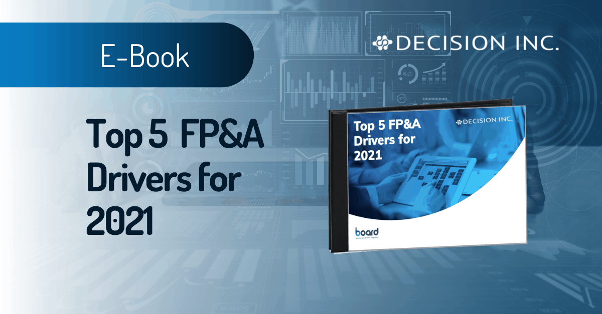 Top 5 FP&A Drivers for 2021 | Decision Inc.