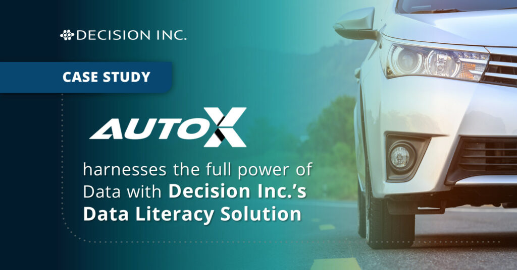 Data Literacy Programme | AutoX harness the full power of Data