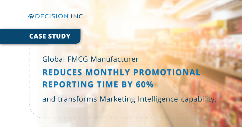 Promotional Data Science Platform for FMCG | Decision Inc.