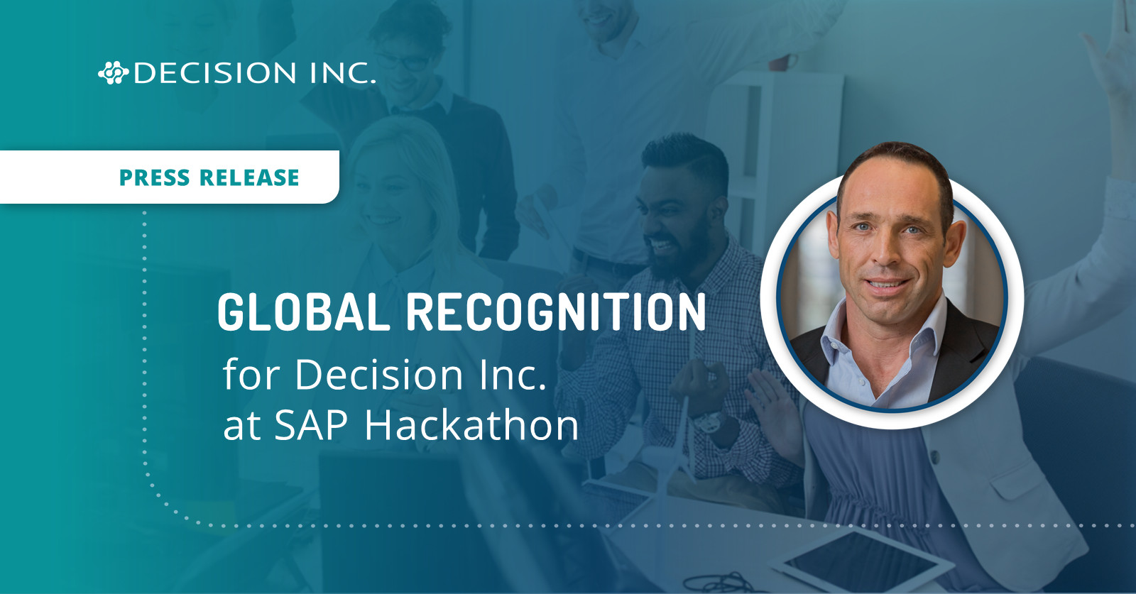 SAP | Global Recognition for Decision Inc. at Hackathon | Decision Inc.