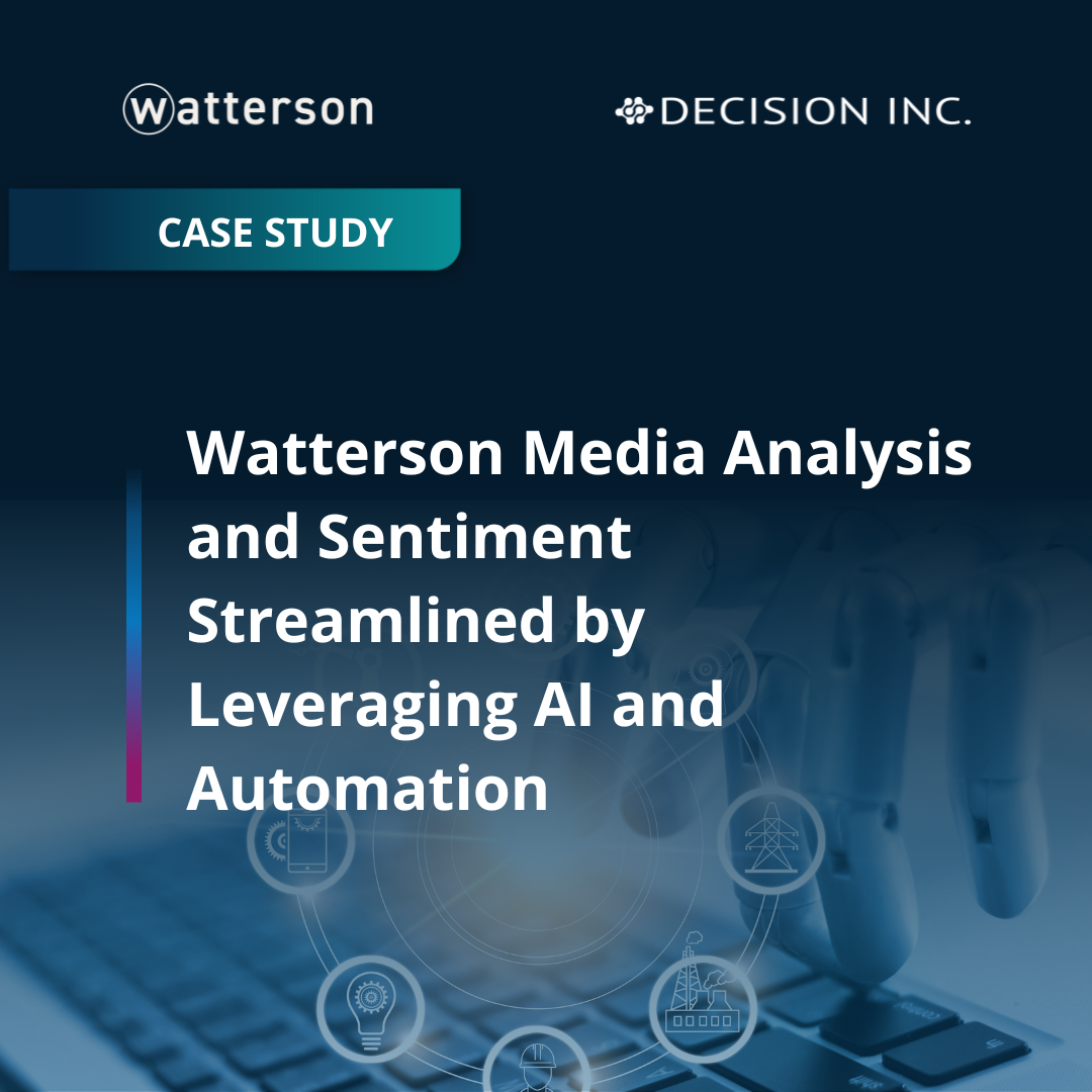 Watterson Intelligent Automation | Decision Inc.